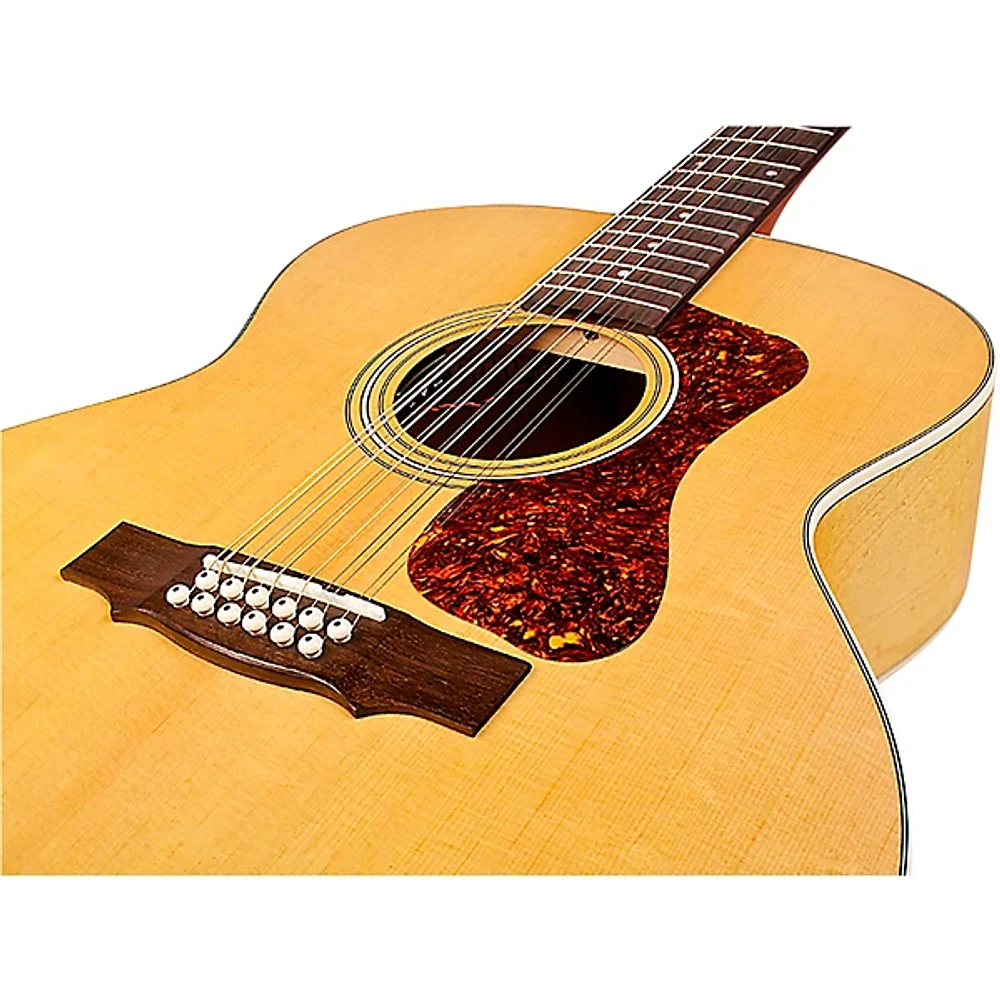 Guild F-2512E Jumbo 12-String Acoustic-Electric Guitar Natural ...