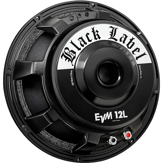 Electro-Voice EVM12L Black Label 8 Ohm Speaker Black at Hamilton Place ...