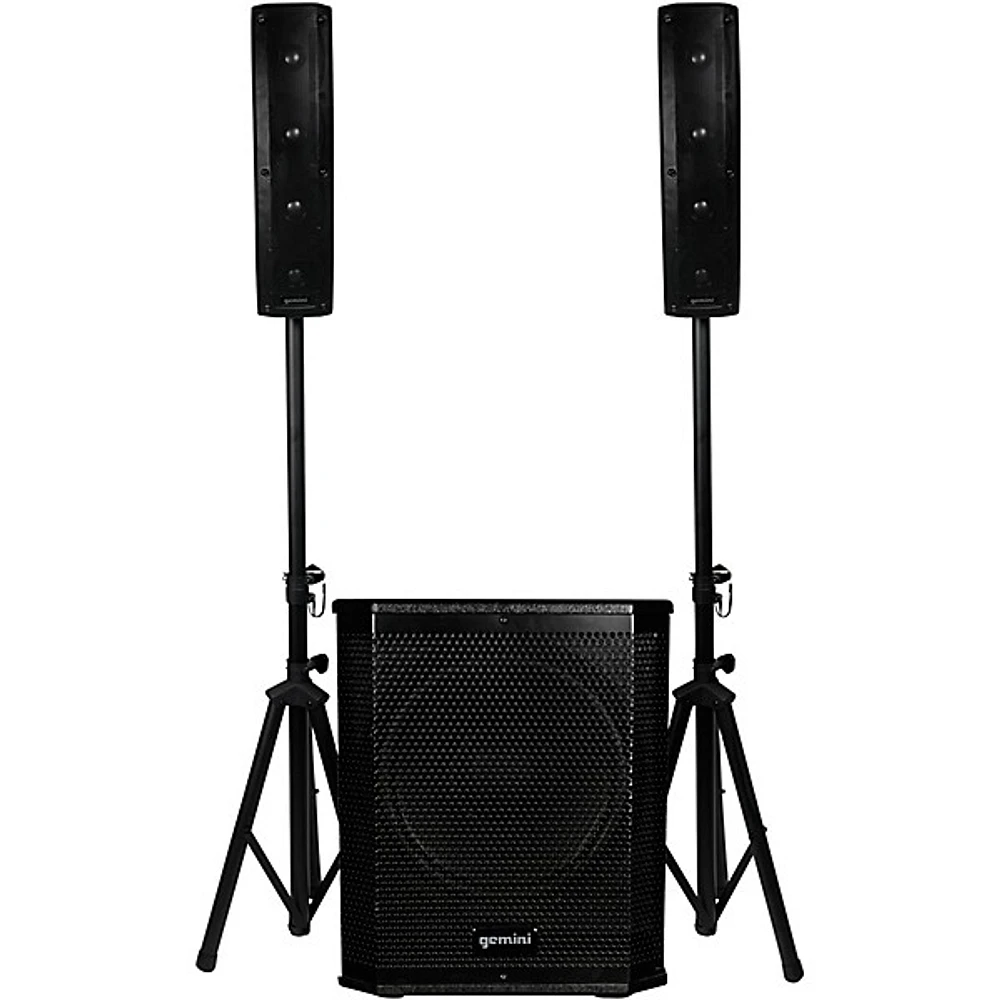 Gemini LRX-1204 Portable Line Array PA System With 12" Subwoofer ...