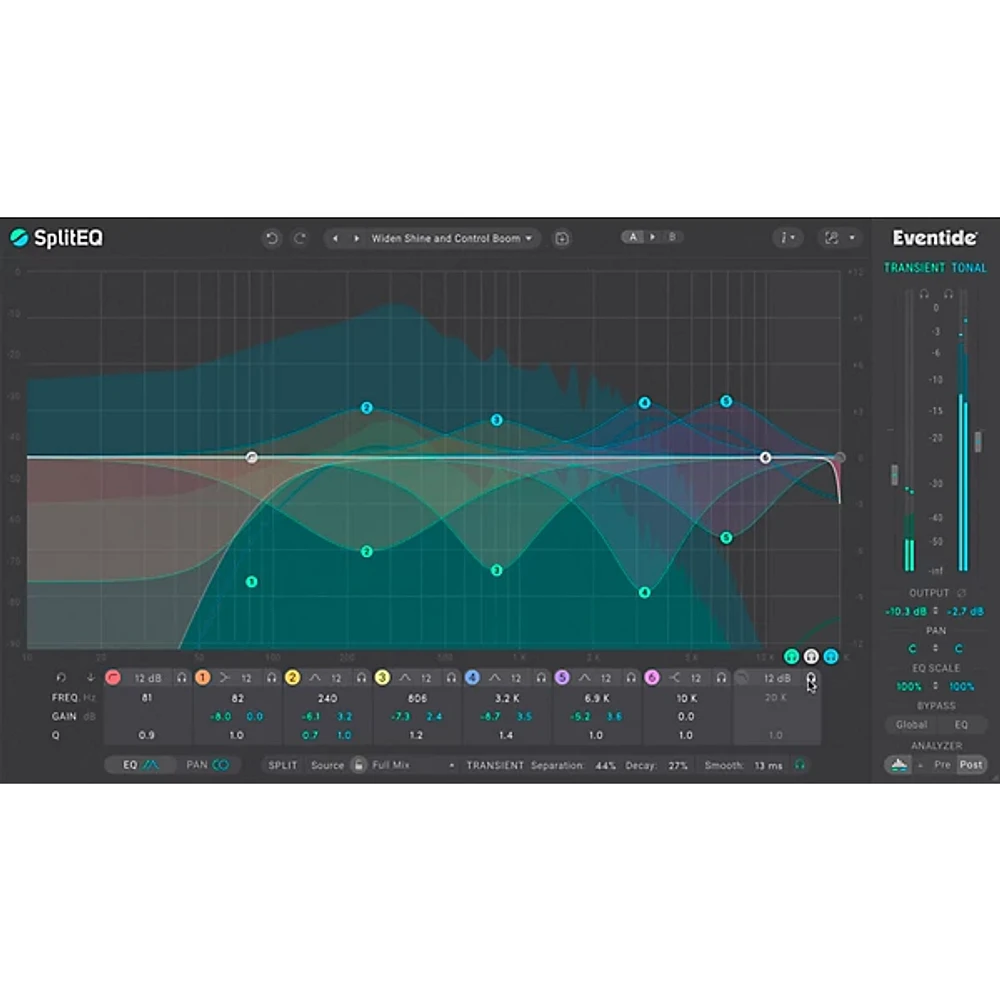 Eventide SplitEQ Parametric EQ Plug-in | Hamilton Place