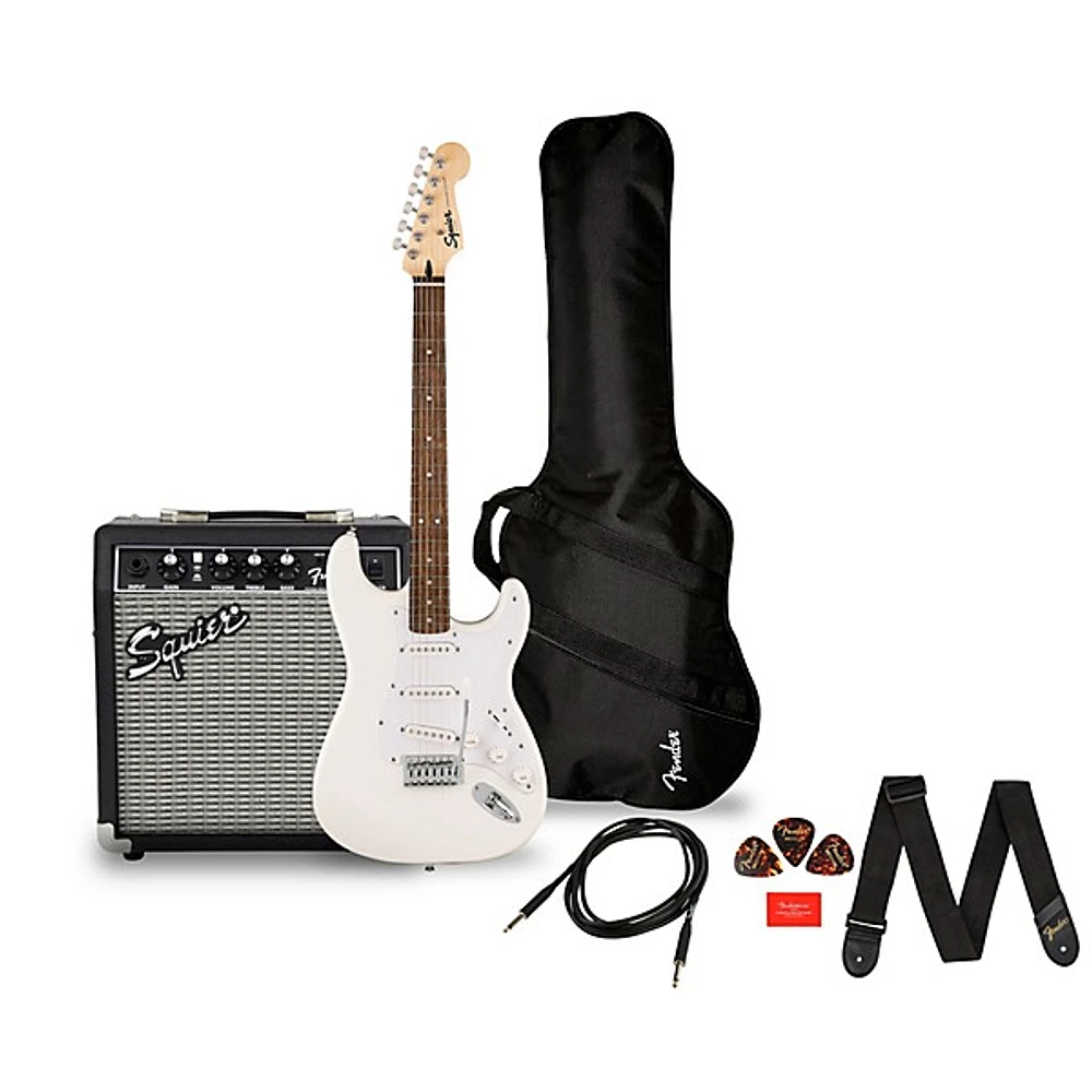 Squier Sonic Stratocaster Limited-Edition Electric Guitar Pack With ...
