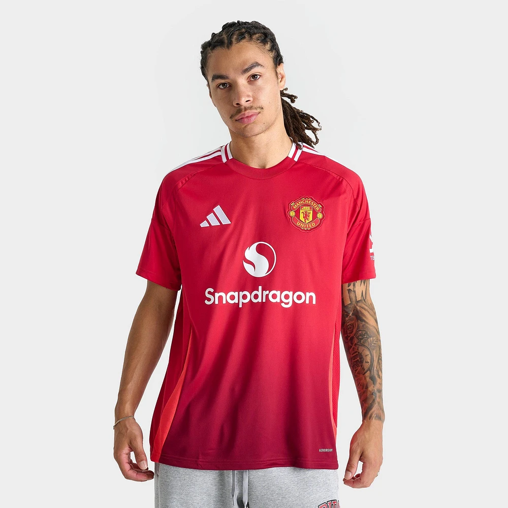 ADIDAS Men's adidas Manchester United 24-25 Home Replica Soccer Jersey ...