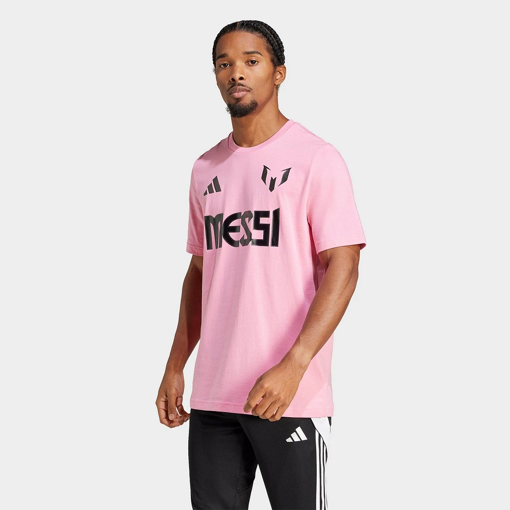 ADIDAS Men's adidas Lionel Messi Name & Number Graphic T-Shirt ...