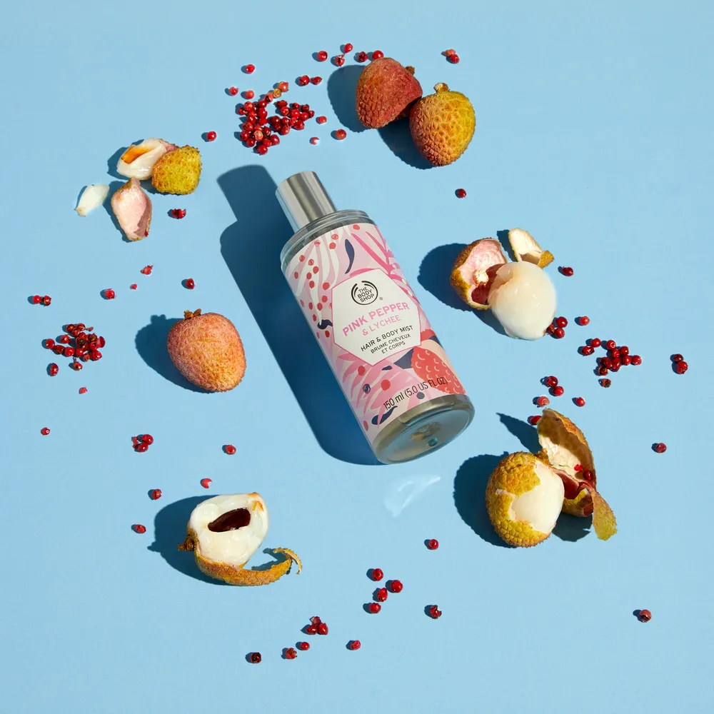 The Body Shop Pink Pepper & Lychee Hair & Body Mist | Coquitlam Centre