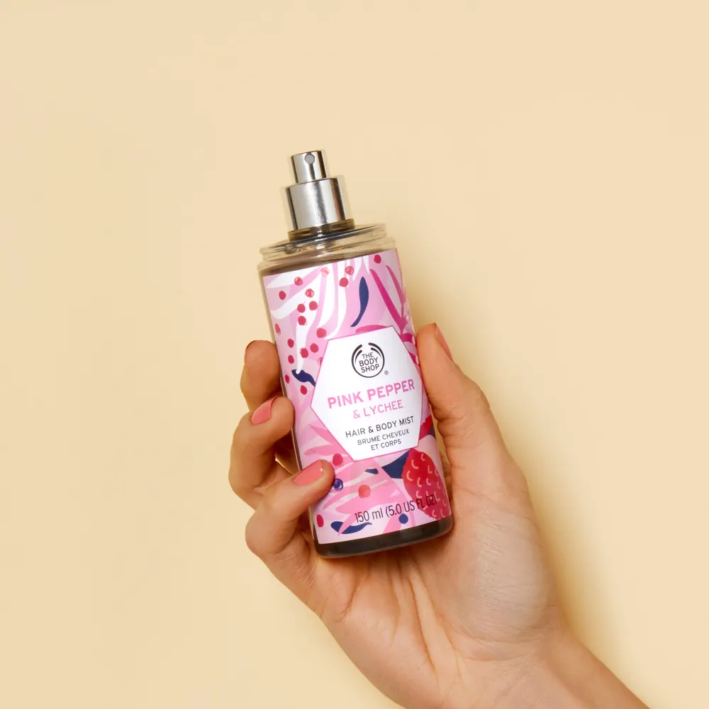 The Body Shop Pink Pepper & Lychee Hair & Body Mist | Coquitlam Centre