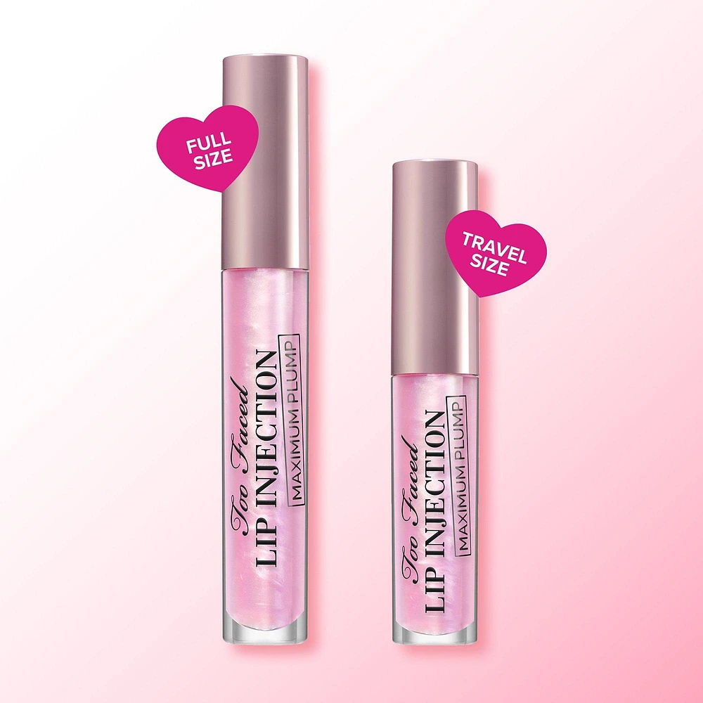 Too Faced Lip Injection Maximum Plump Extra Strength Lip Plumping Gloss ...