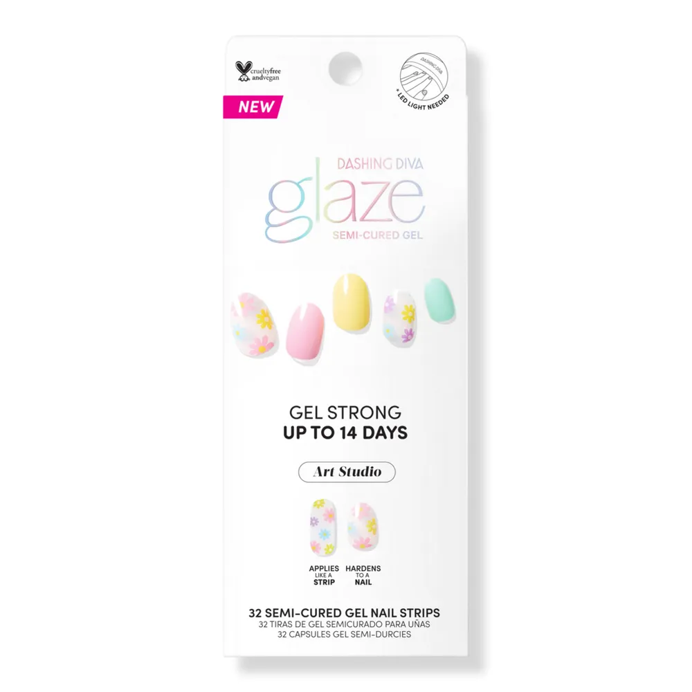 Ulta Beauty Dashing Diva Daisy Morning Glaze Semi-Cured Gel Art ...