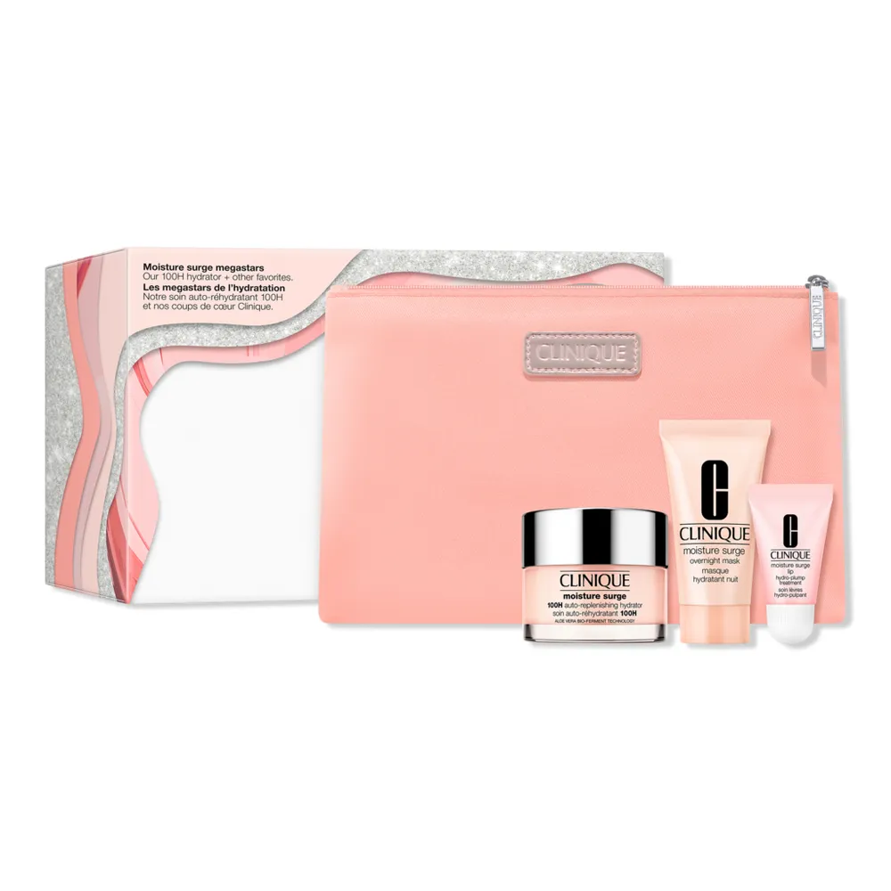Ulta Clinique Moisture Surge Megastars Hydrating Skincare Set | Mall of ...
