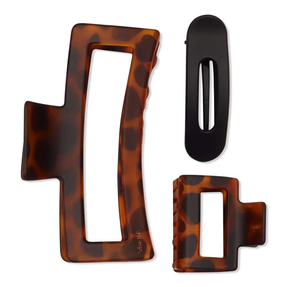 Ulta Beauty Kitsch Open Rectangle Recycled Plastic Assorted Claw Clips ...