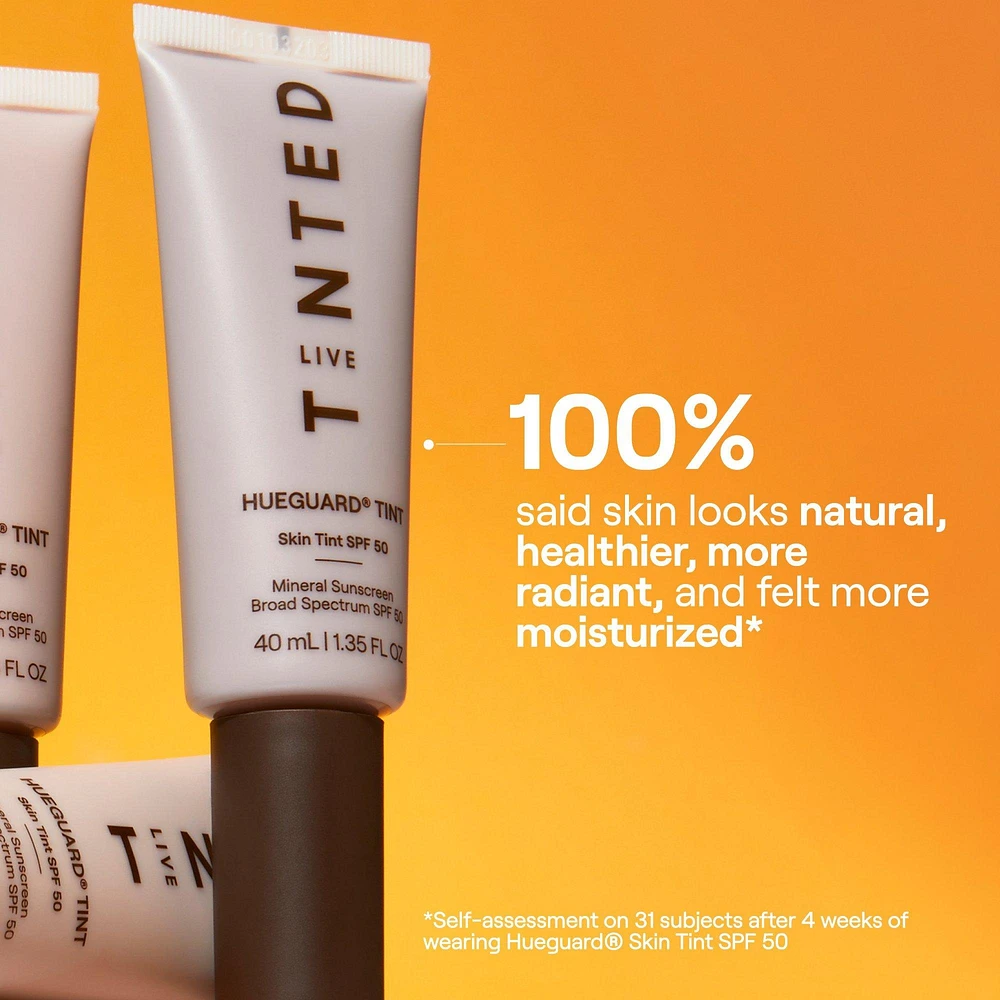 Live Tinted Hueguard Skin Tint SPF 50 Mineral Sunscreen Broad Spectrum ...