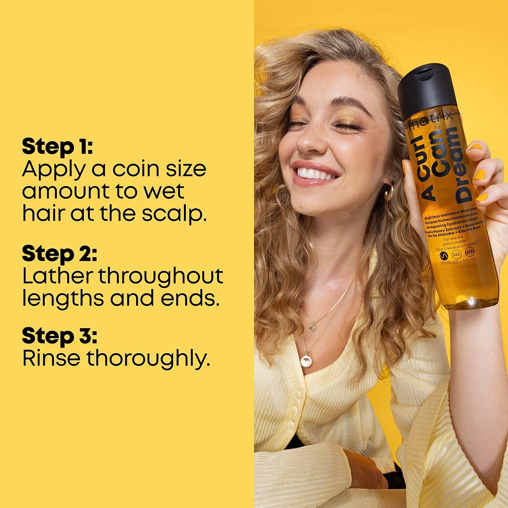 Matrix A Curl Can Dream Weightless Moisture Shampoo For Waves at Mall ...