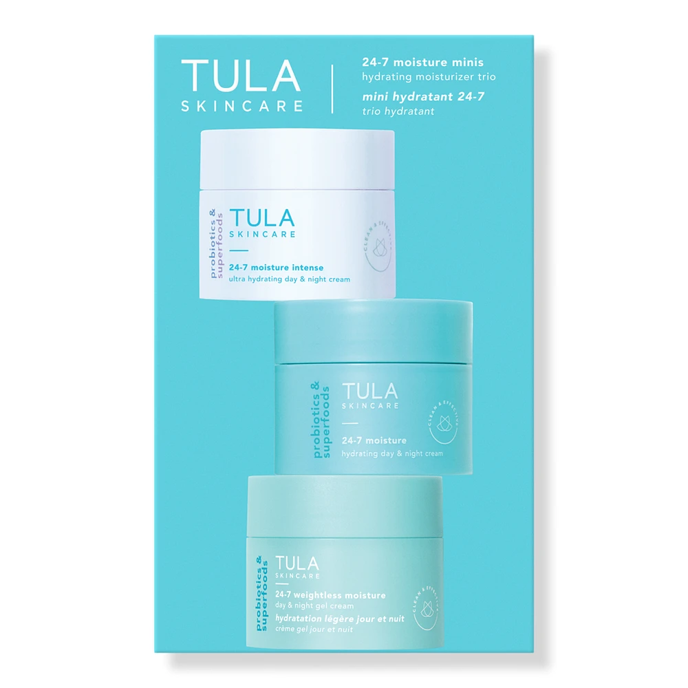 Ulta Beauty TULA 24-7 Moisture Minis Hydrating Moisturizer Trio ...