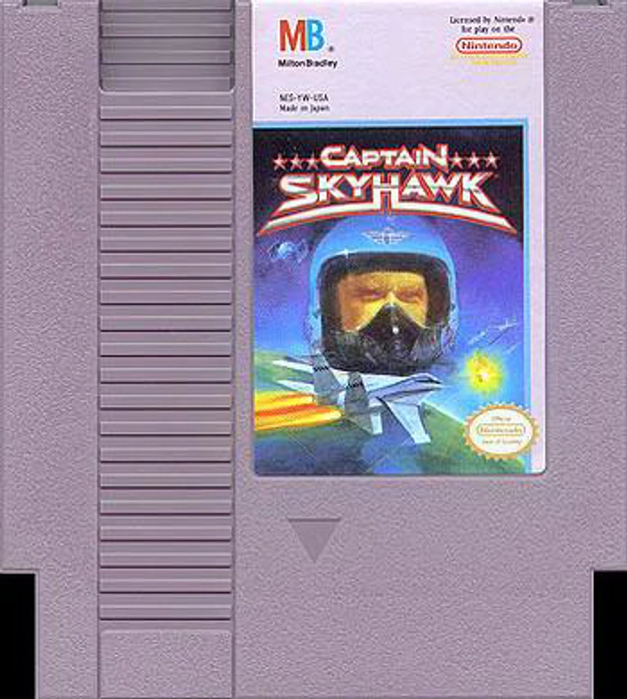 Vintage Stock CAPTAIN SKYHAWK - NES - USED | Hamilton Place