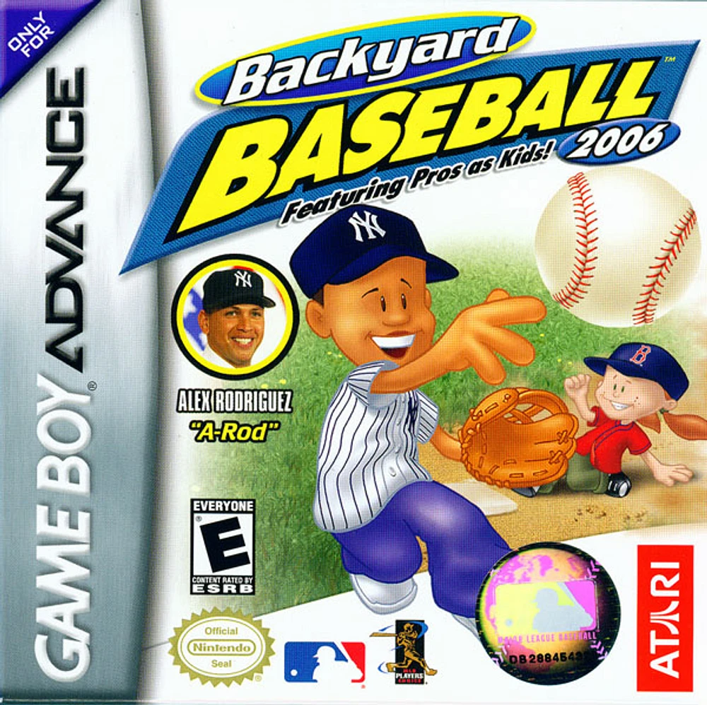 Vintage Stock BACKYARD BASEBALL 06 - Game Boy Advanced - USED ...