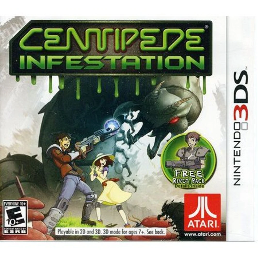 Vintage Stock CENTIPEDE:INFESTATION - Nintendo 3DS - USED | Hamilton Place