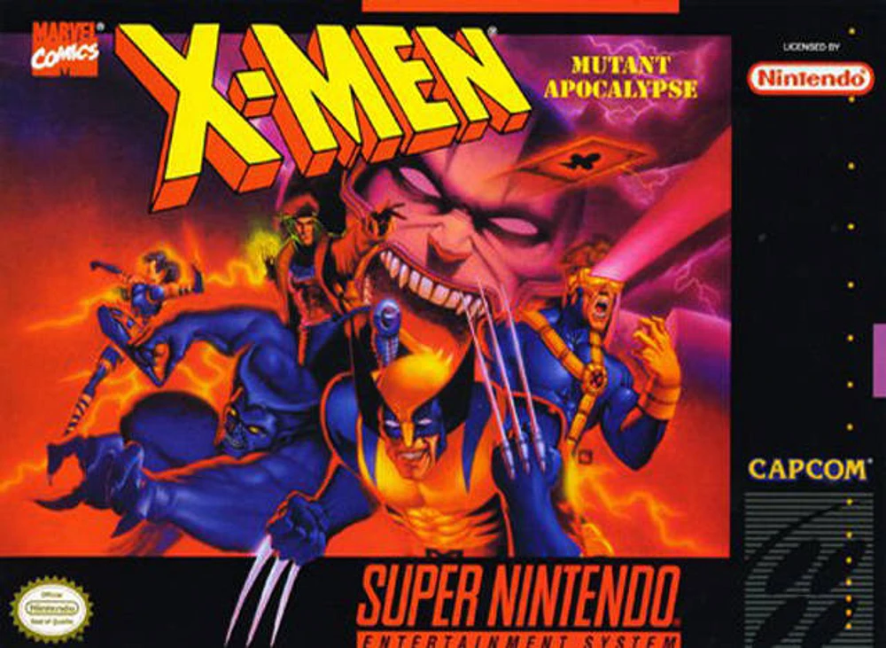 Vintage Stock X-MEN:MUTANT APOCALYPSE - Super Nintendo - USED ...