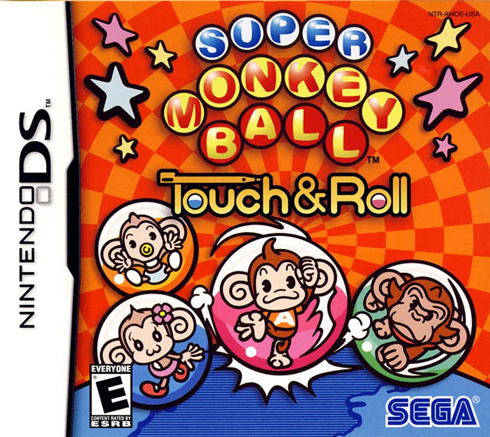 Vintage Stock SUPER MONKEY BALL:TOUCH & ROLL - Nintendo DS - USED ...