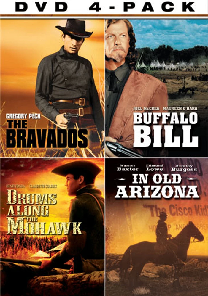 Vintage Stock Western DVD 4-Pack - USED | Hamilton Place