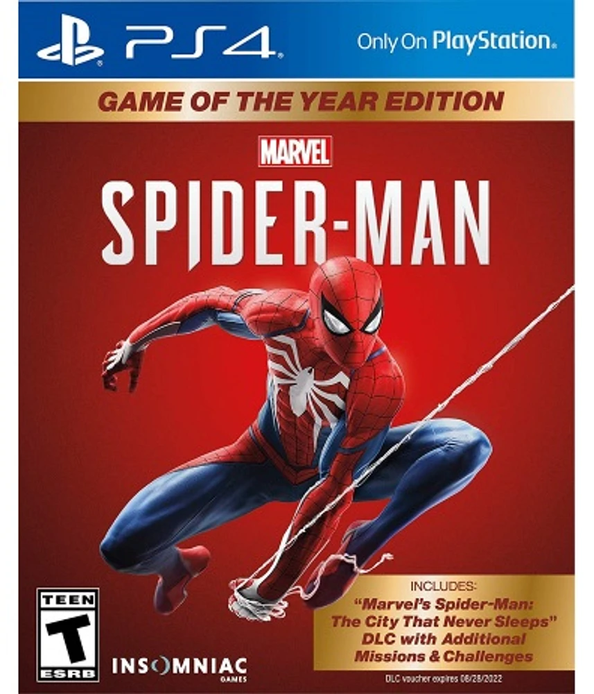 Vintage Stock Marvel's Spider-Man Game Of The Year Edition ...