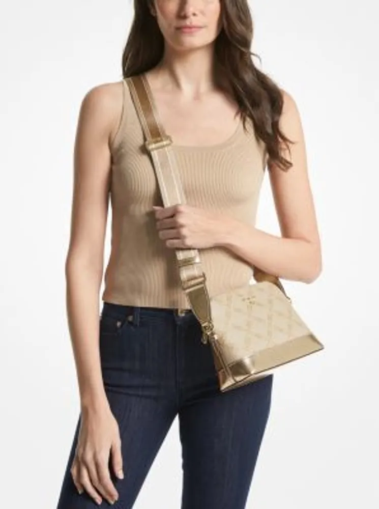 Michael kors jet set metallic new arrivals