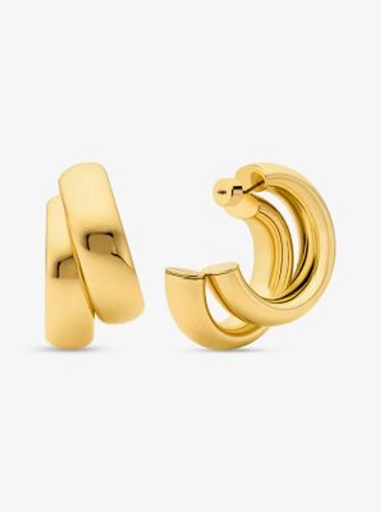 Michael kors large hoop earrings store