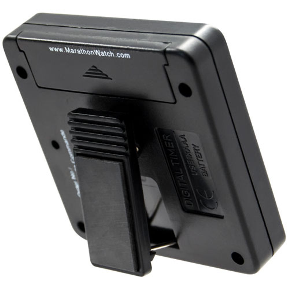 Marathon 100-Minute Digital Timer with Magnetic Clip-On - Black ...