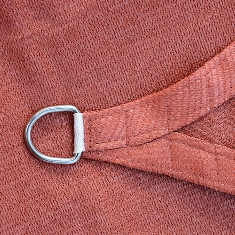 Outsunny Rectangle 20x13FT Sun Sail Shade Rust Red | Coquitlam Centre