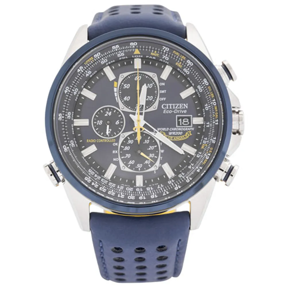 Citizen World Chronograph A-T Eco-Drive Watch 43mm Men's Watch - Two ...