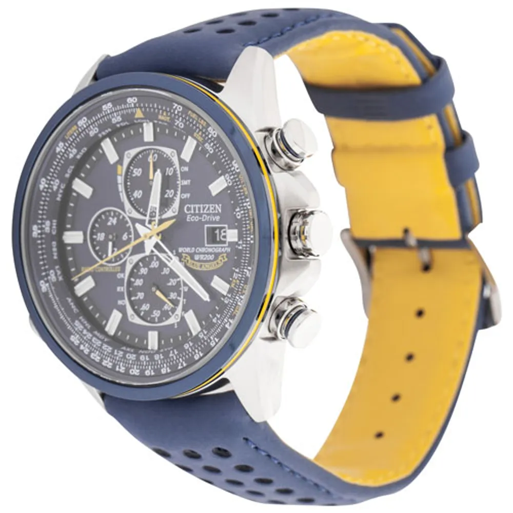 Citizen World Chronograph A-T Eco-Drive Watch 43mm Men's Watch - Two ...