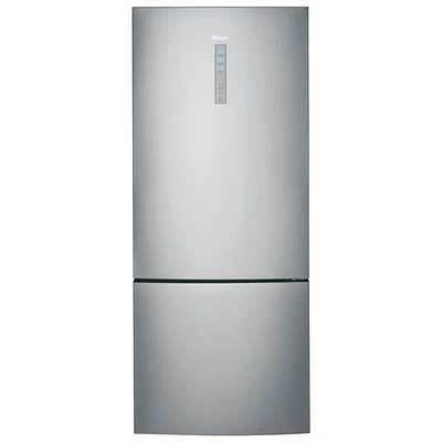 Hisense 24" 10.8 Cu. Ft. Counter-Depth Bottom Freezer Refrigerator ...