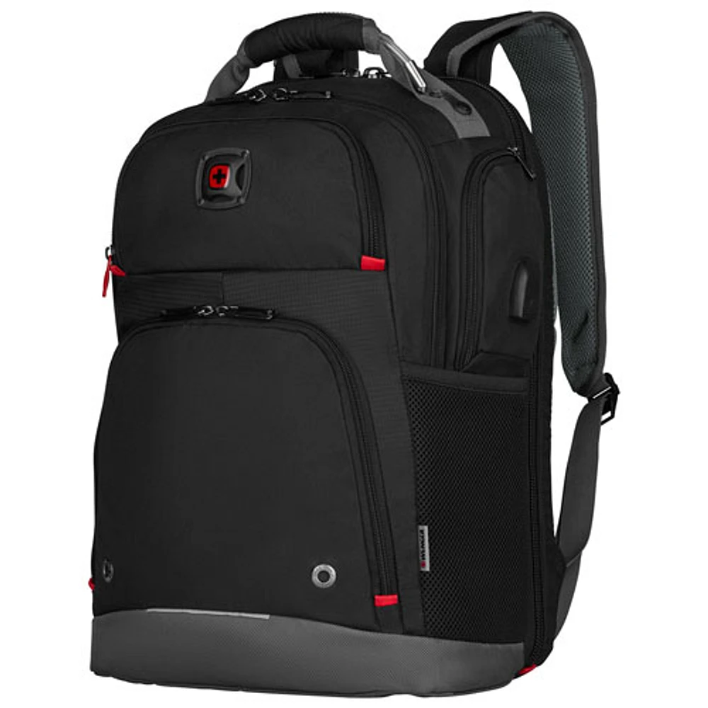 Wenger Algorithm 16" Laptop Commuter Backpack - Black | Bramalea City ...