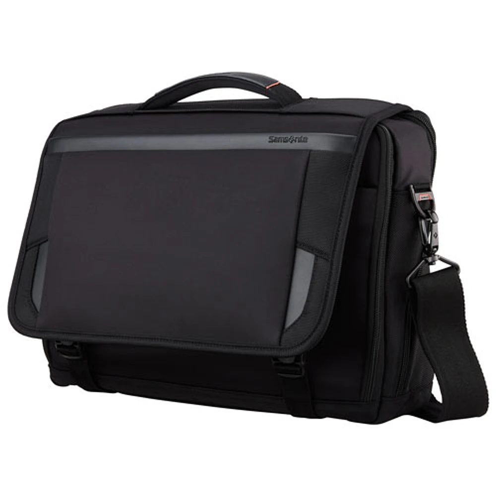 Samsonite Pro RFID 15.6" Laptop Messenger Bag - Black | Bramalea City Centre