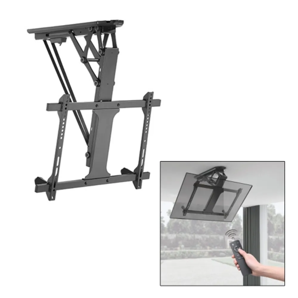 Boost Industries CM-3270M Remote Control Motorized Flip Down TV Ceiling ...