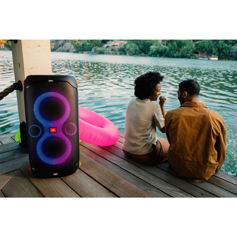 JBL PartyBox 110 Waterproof Bluetooth Wireless Speaker - Black at ...