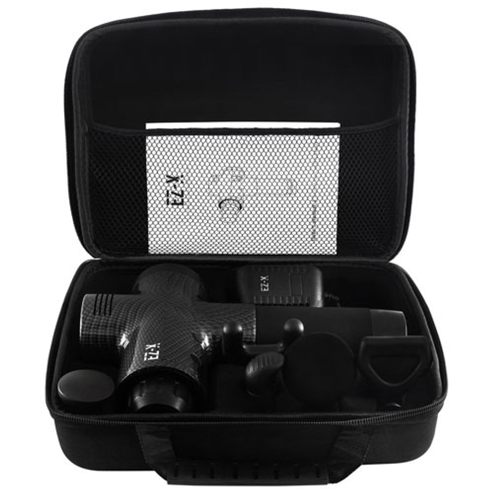 EZ-X Premium Handheld Percussive Massage Device (WT-259) - Carbon Fibre ...