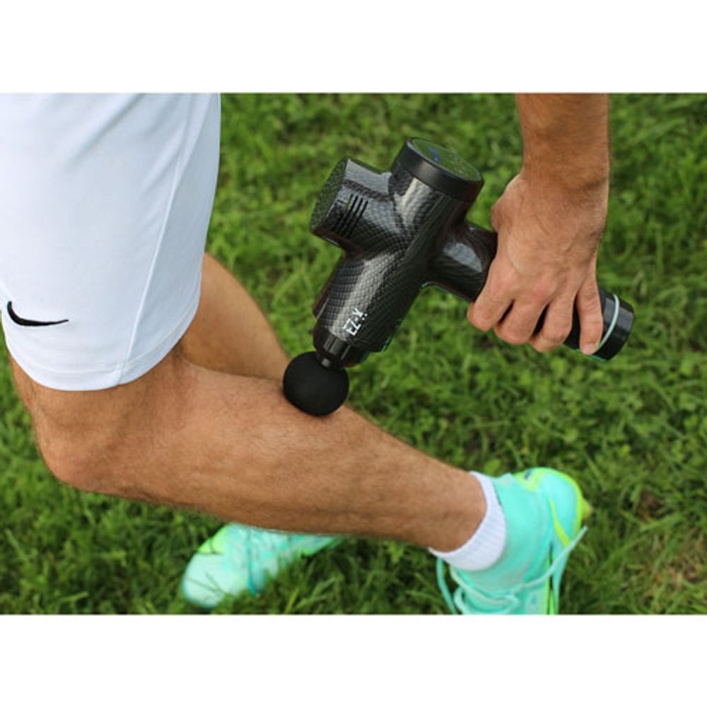 EZ-X Premium Handheld Percussive Massage Device (WT-259) - Carbon Fibre ...