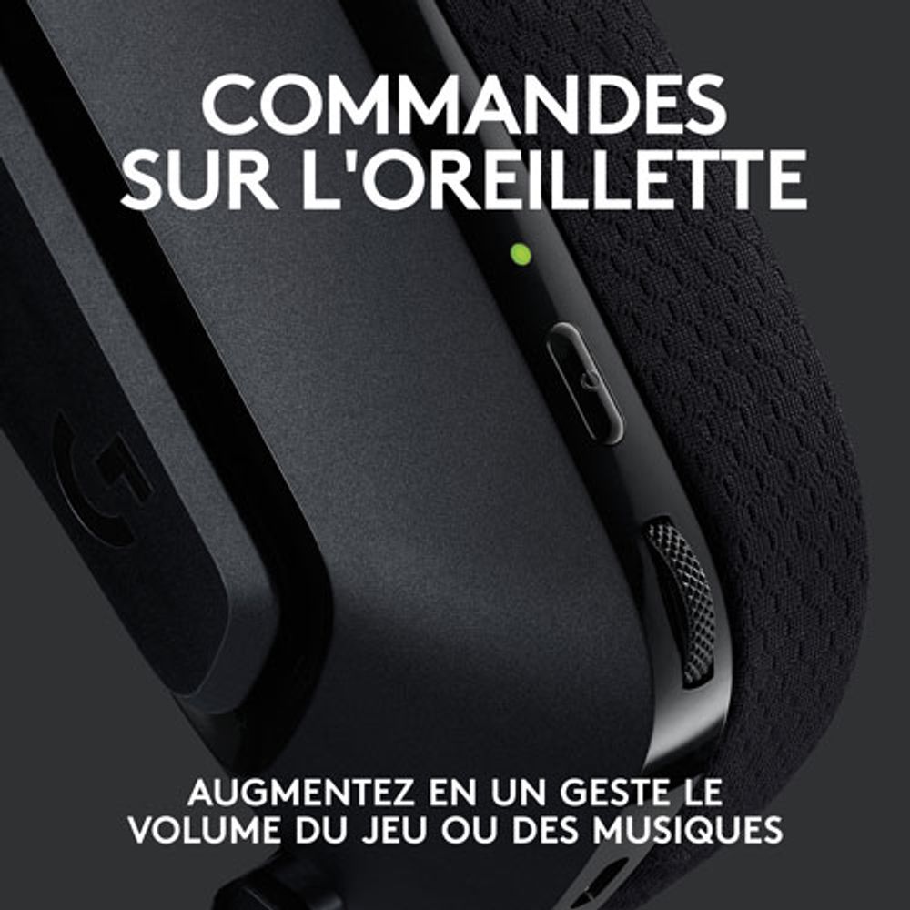 Logitech G535 LIGHTSPEED Wireless Gaming Headset - Black | Coquitlam Centre