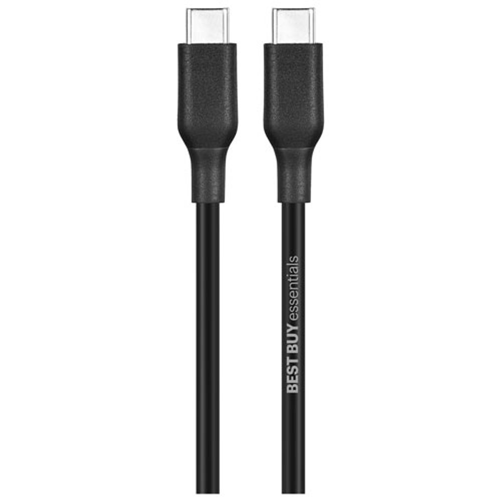 Best Buy Essentials 1.5m (4.9 ft.) USB-C to USB-C Cable (BE-MCC522K-C ...