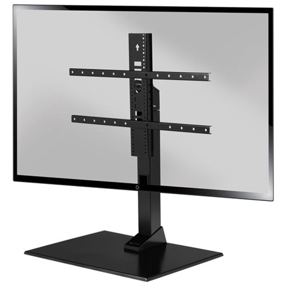 Sanus Systems Table Top TV Stand with 40" - 86" Swivel TV Mount - Black ...