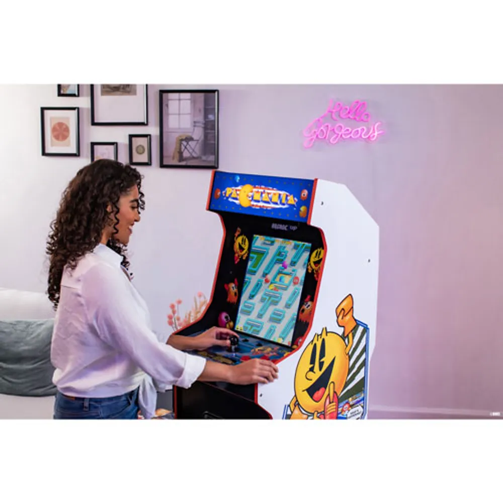 Arcade1Up Pac-Mania Arcade Machine with Riser | Bramalea City Centre