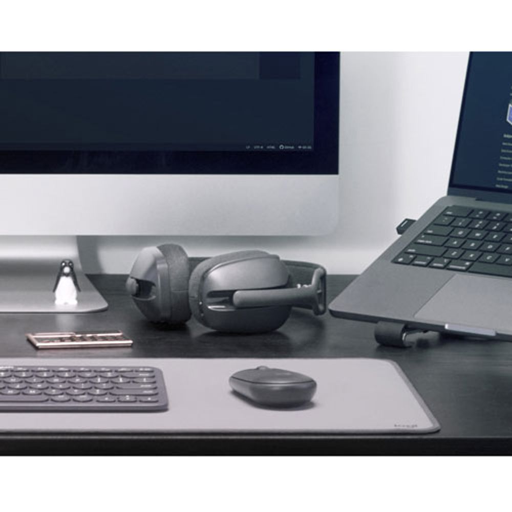 Logitech Zone Vibe 125 Over-Ear Sound Isolating Bluetooth Headphones ...