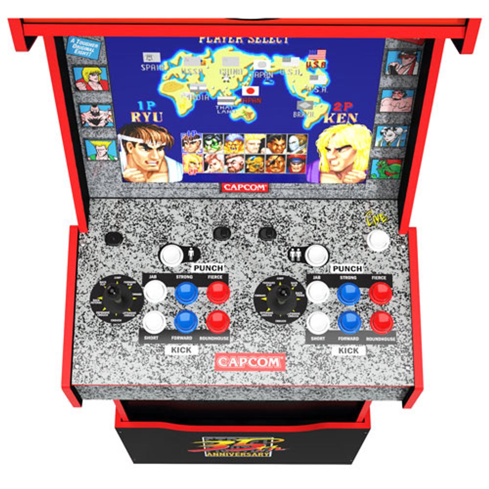 Arcade1Up Street Fighter II 35th Anniversary Edition Arcade Machine | Bramalea City Centre