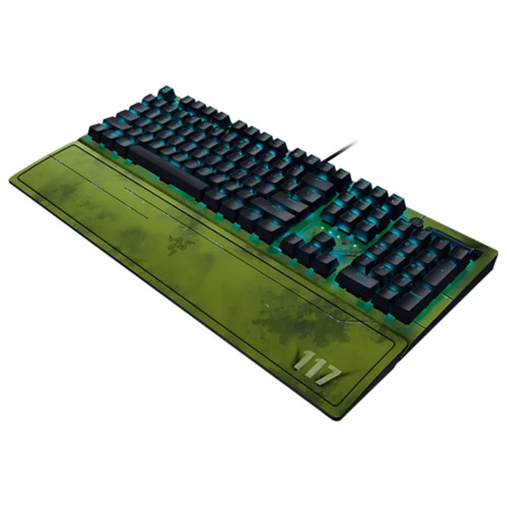 Razer BlackWidow V3 Halo Infinite Edition Backlit Mechanical Gaming ...