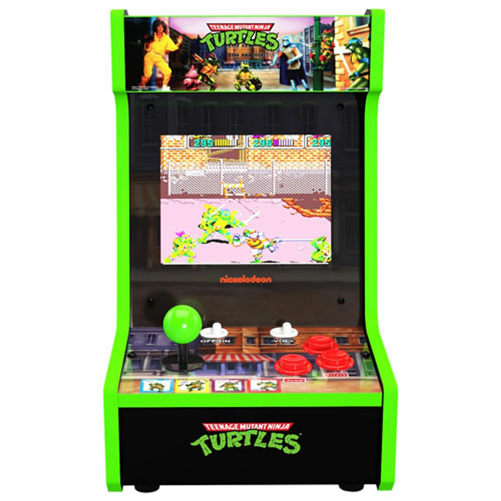 Arcade1Up Teenage Mutant Ninja Turtles Countercade Arcade Machine ...