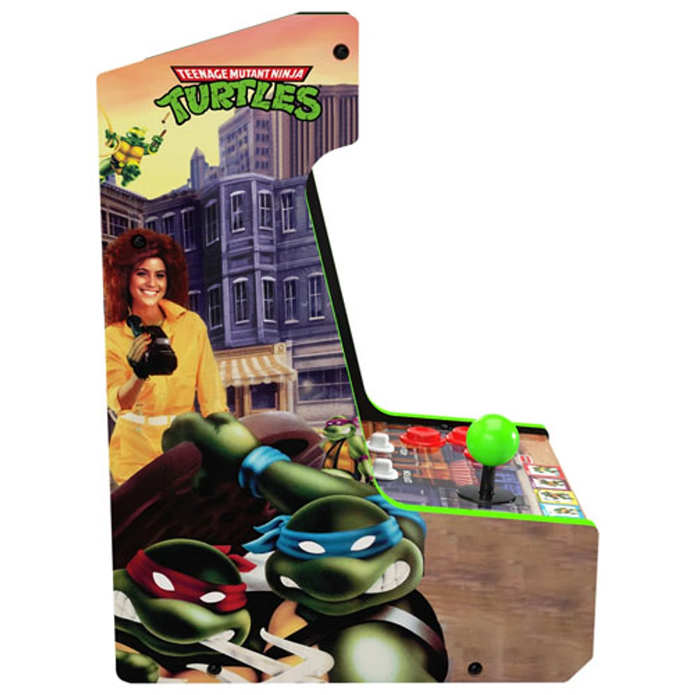Arcade1Up Teenage Mutant Ninja Turtles Countercade Arcade Machine ...