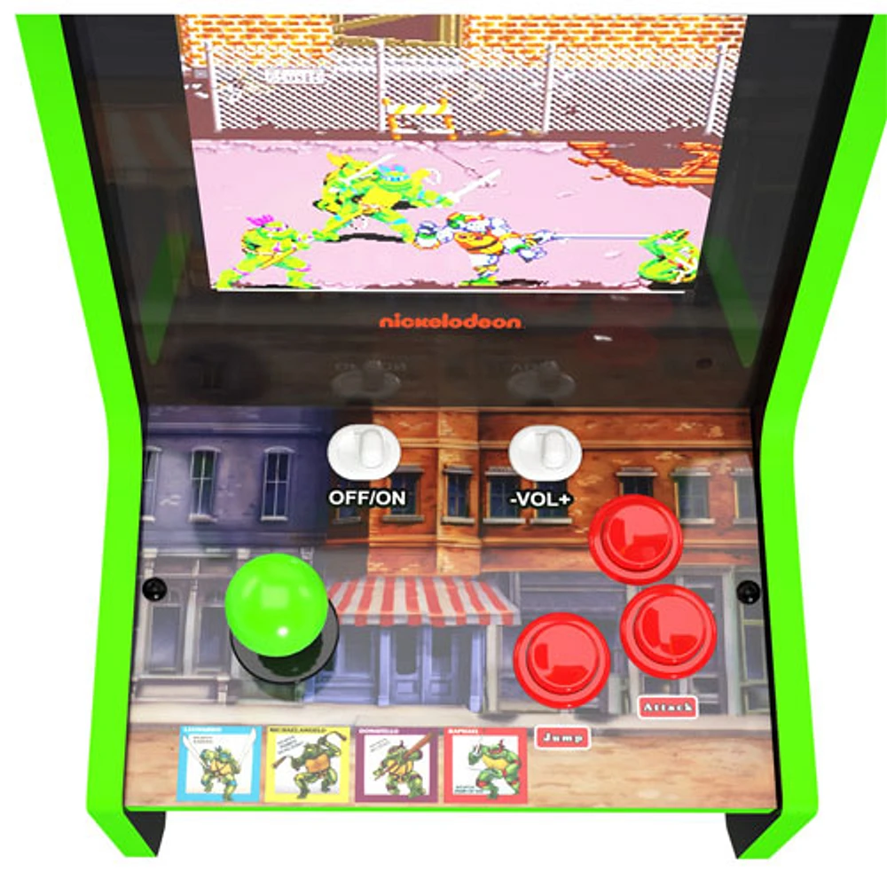 Arcade1Up Teenage Mutant Ninja Turtles Countercade Arcade Machine ...