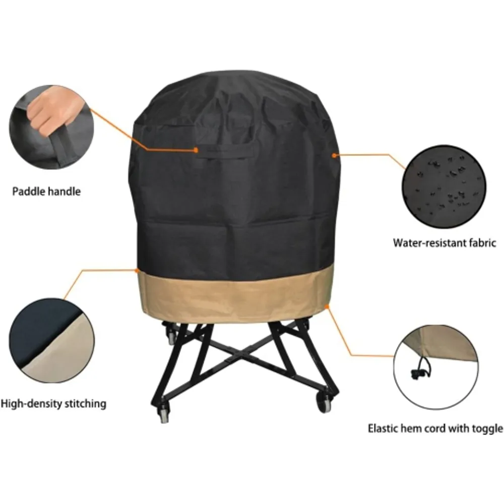 GENERIC Onlyfire Kamado Grill Cover Fits for Large Big Green Egg,Kamado ...