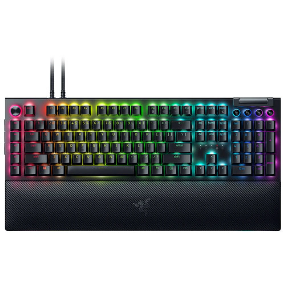 Razer BlackWidow V4 Pro Backlit Mechanical Full-Size Gaming Keyboard ...