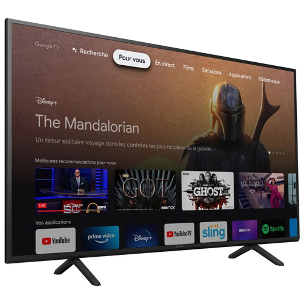 Sony 50" 4K UHD HDR LED Smart Google TV (KD50X77L) - 2023 | Scarborough ...