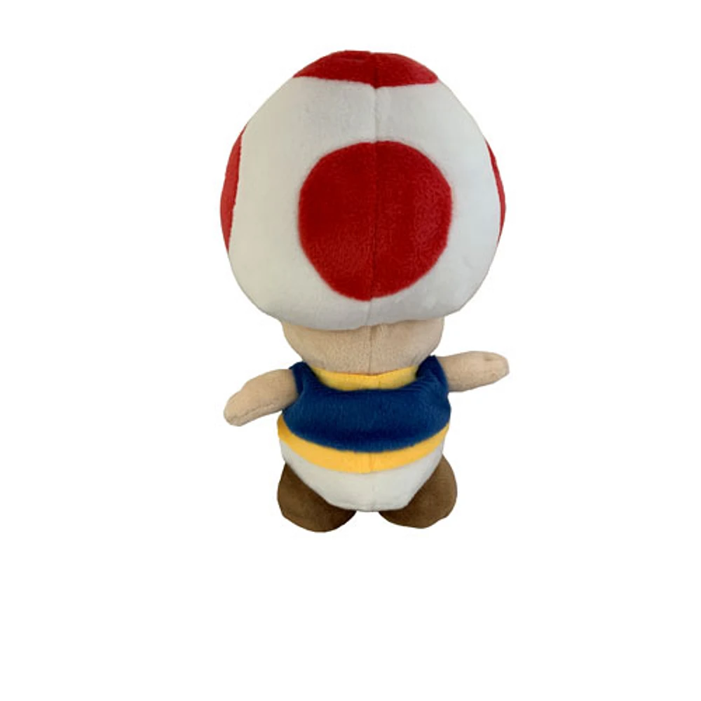 Red toad plush store